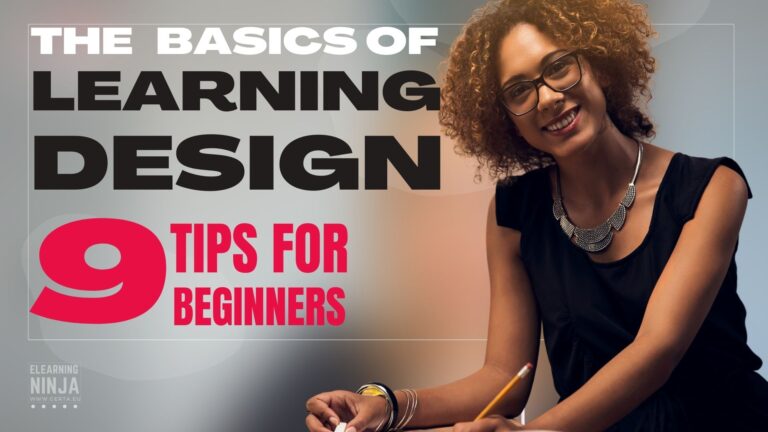 Basics of Learning Design for Beginners